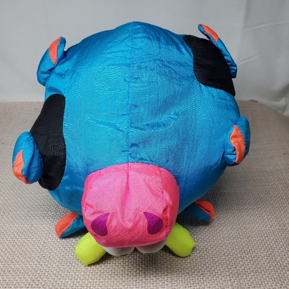 Playskool | Toys | Vintage Playskool Awesome Toss Ems Blue Cow Plush ...